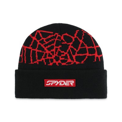 Spyder Boy's Nebula Rollover Lined Ski Beanie, Black - Xs/s : Target