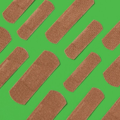 Skin Tone Assorted Size Flexible Bandages - Dark Brown - 30ct - Up & Up ...