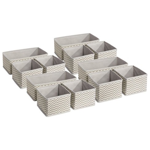 Mdesign Fabric Drawer And Closet Storage Organizer : Target