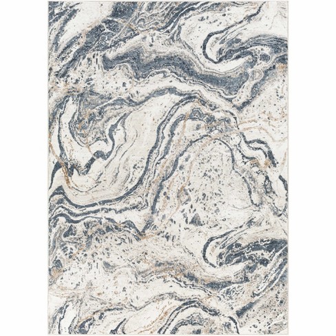 Hauteloom Rectangle Area Rug Light Gray : Target