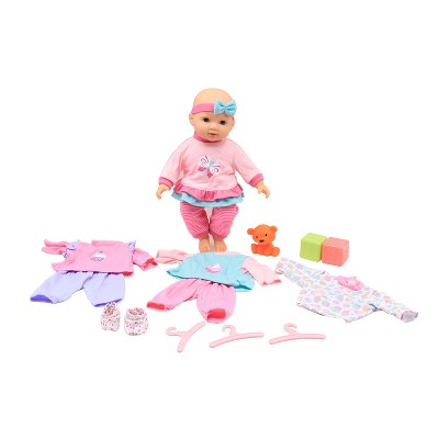 Dream Collection: Baby Doll Starter Set - Lifelike 12" Baby Doll And ...