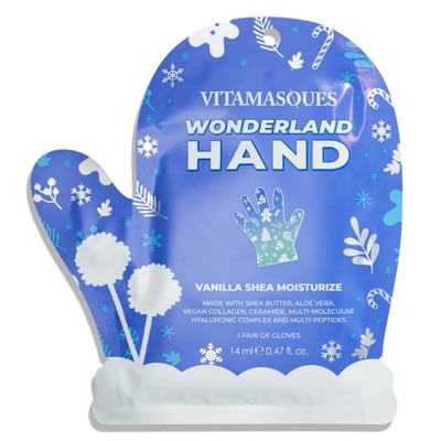 Que Bella Collagen Hand Mask - 1 Pair/0.5 Oz : Target