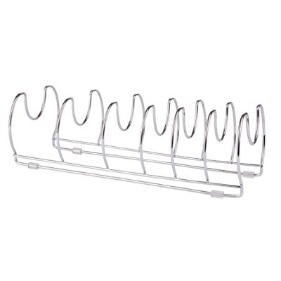 July Home Expandable Pot And Pan Organizer Rack : Target