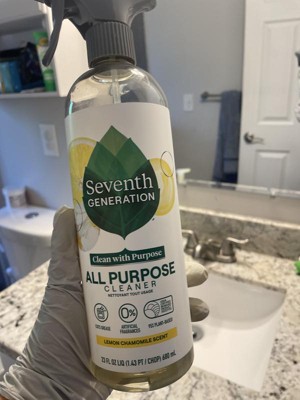 Seventh Generation Lemon All Purpose Cleaner Spray - 23 Fl Oz : Target