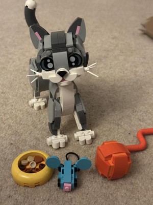 Lego Creator 3 In 1 Playful Cat Building Toy With 3 Building Options ...