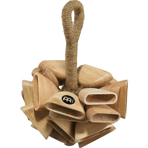 Meinl Wood Waterfall Rattle With Handle Natural : Target