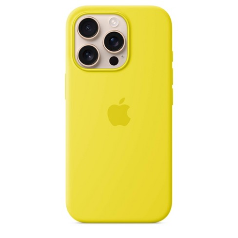 Apple Iphone 16 Pro Silicone Case With Magsafe - Star Fruit : Target