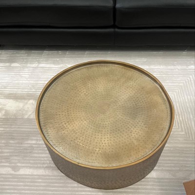 Target brass coffee table store