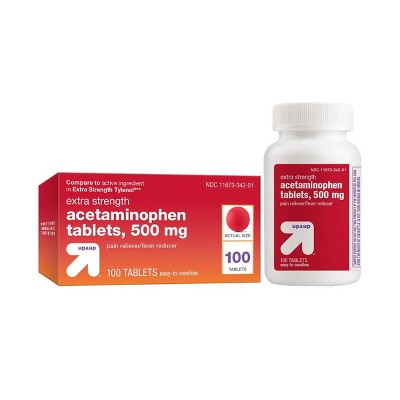 Acetaminophen Extra Strength Pain Reliever + Fever Reducer Quick ...