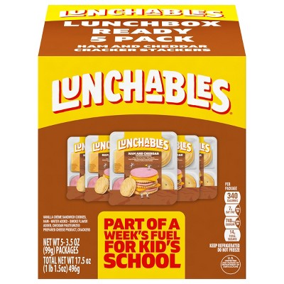 Oscar Mayer Ham Lunchables - 17.5oz/5pk : Target