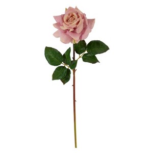 HomeStock 20in. Rose Artificial Flower (Set of 6) : Target