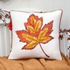 The Lakeside Collection Happy Fall Embroidered Accent Pillows - Fall ...