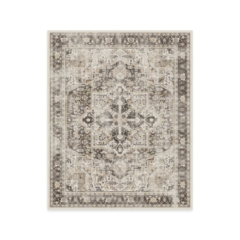 Ruggable Kamran Washable Vintage Persian Area Rug - Hazel 8'x10'. : Target