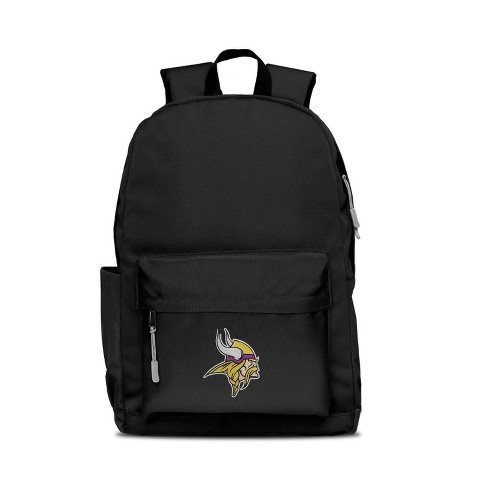 Nfl Minnesota Vikings Campus Laptop Backpack - Black : Target