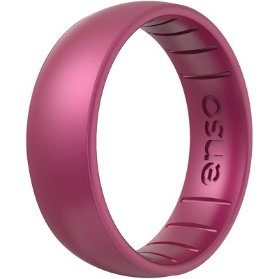 Enso Rings Classic Birthstone Series Silicone Ring - 9 - Pink ...