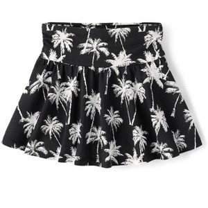The Children's Place Girls Print High Rise Ruched Skort : Target
