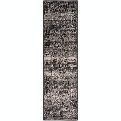 Mark & Day Gagetown 2'2"x7'7" Runner Woven Indoor Area Rugs Charcoal ...