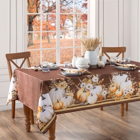 Wheatland Harvest Fall Tablecloth - Multicolor - 60x120 - Elrene Home ...
