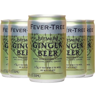 Fever Tree Ginger Beer - Premium Quality Mixer - Refreshing Beverage ...