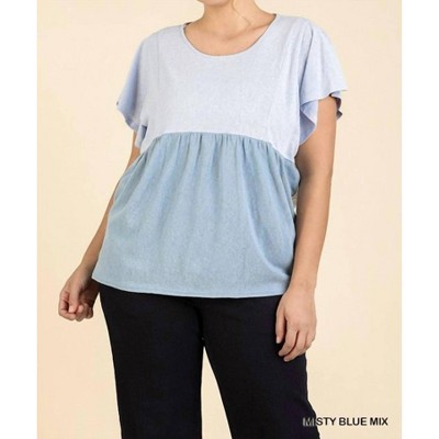 Women's Floral Lace Print Plus Top - Umgee : Target