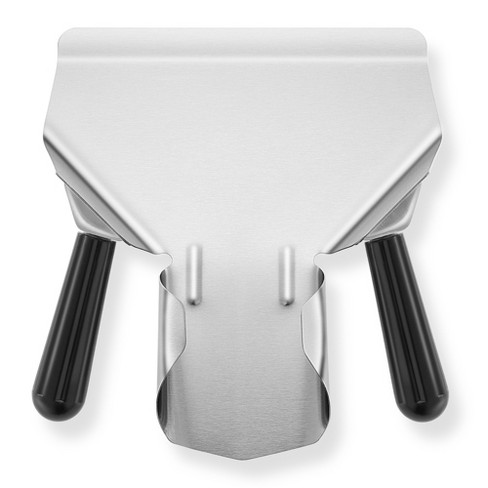 Olde Midway French Fry Scoop With Dual Handles, Stainless Steel ...