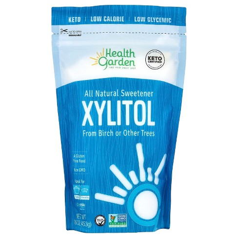 Health Garden Xylitol, All Natural Sweetener, 16 Oz (453 G) : Target