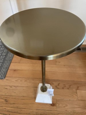 Marble Drink Table - Threshold™ : Target