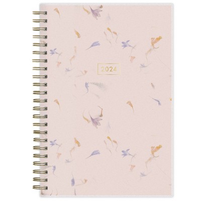 Blue Sky 2024 Planner Weekly/monthly 8"x5" Kenton Frosted Wirebound ...