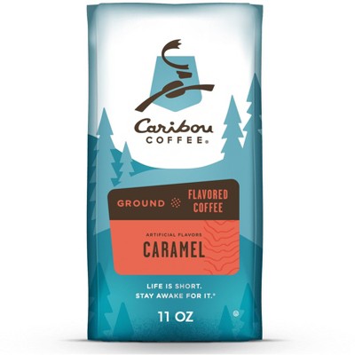 Caribou Caramel Hideaway Medium Roast Ground Coffee - 11oz : Target