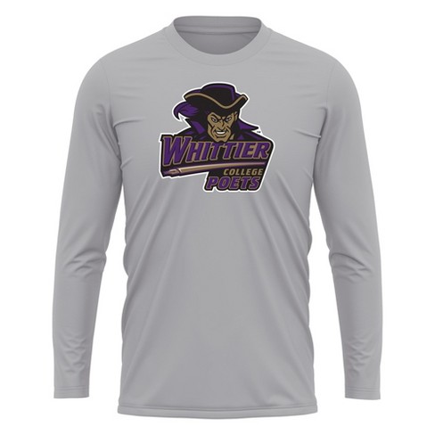 Whittier College Adult Men's Sport Long Sleeve Shirt Primary Logo : Target