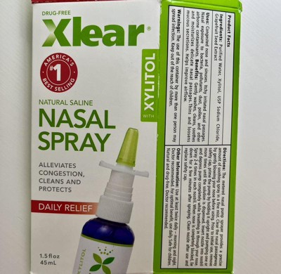 Xlear Saline Nasal Spray - 1.5 Fl Oz : Target