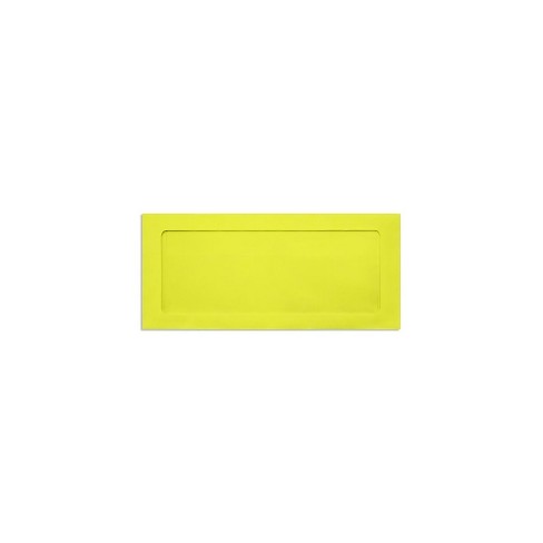 Lux Full Face #10 Window Envelopes Citrus 4 1/8 X 9 1/2 Inch 50/pack ...