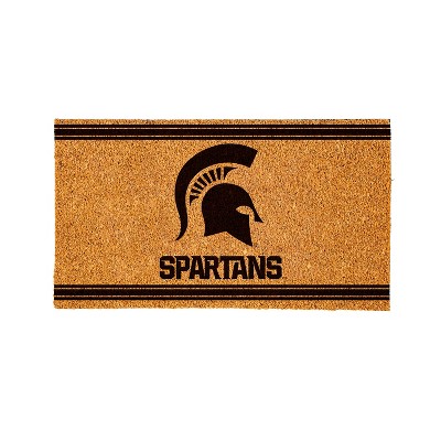 Evergreen Michigan State University Logo Turf Mat, Brown- 28 X 16 ...