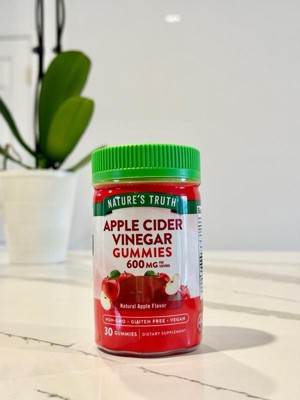 Nature's Truth Acv Vegan Gummy - 30ct : Target