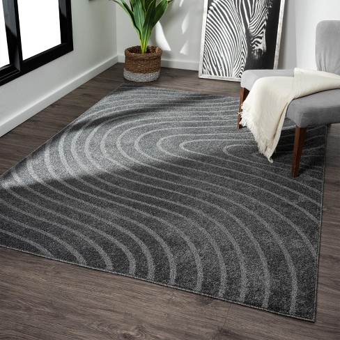 Luxe Weavers Modern Geometric Wave Area Rug : Target