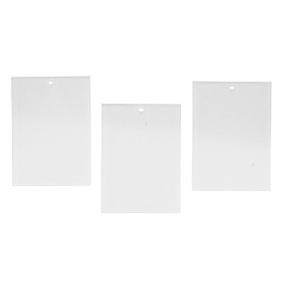 Fun Express Rectangle Acrylic Gift Tags : Target
