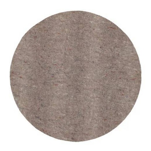 8' Round Reversible Pet Proof Rug Pad Gray - Karastan : Target