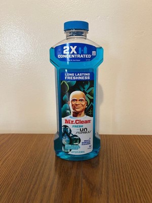 Mr. Clean Fresh Dilute Unstopables Multi-surface Cleaner - 41 Fl Oz ...