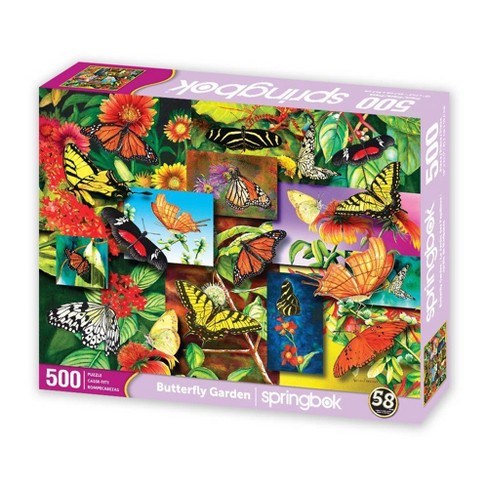 Springbok Butterfly Garden Jigsaw Puzzle - 500pc : Target
