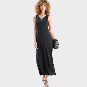 Women's Keyhole Detail Maxi Dress - LASCANA : Target