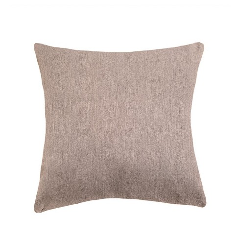 Essential Mocha Brown Indoor Outdoor Pillow 24x24 : Target