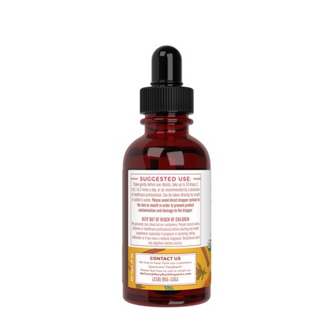 Maryruth's Turmeric Gold Drops, Org, 1 Oz : Target