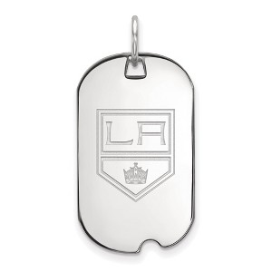 Black Bow Jewelry Sterling Silver Los Angeles Kings Nhl Pendant : Target