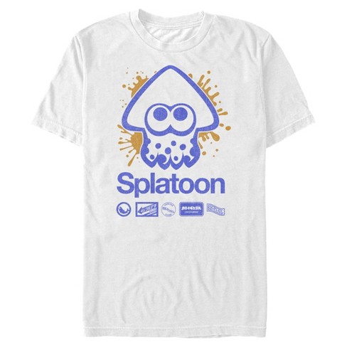 Men's Nintendo Splatoon Game Logo T-shirt : Target