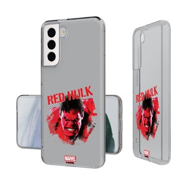 Keyscaper Marvel Avengers Red Hulk Badge Clear Cell Phone Case For ...