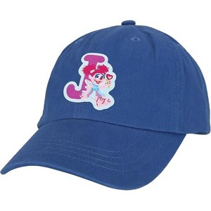 Sesame Street Abby Kids Toddler Cap with Initial (J) Blue, Toddler Boys ...