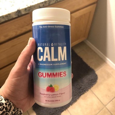 Natural Vitality Calm, Magnesium Citrate Supplement Powder, Anti-stress ...