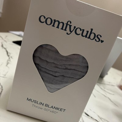 Muslin Blanket For Adults, Extra Large Twin 90” X 66” By Comfy Cubs ...