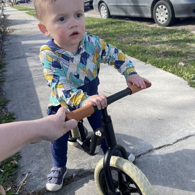 Chillafish Charlie 10" Kids' Balance Bike - Black : Target