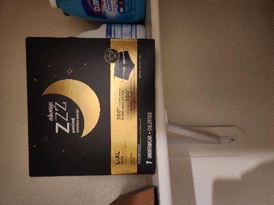 Always Zzz Period Underwear - L/xl - 7ct : Target